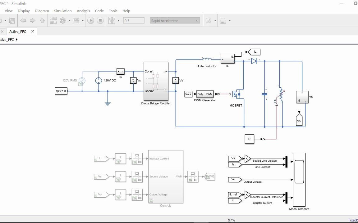 (英文)有功功率因数校正- MATLAB&Simulink
