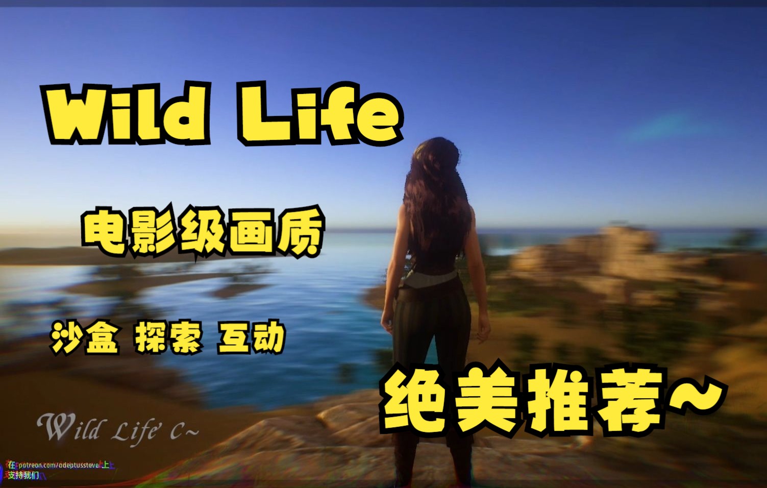 【狂野人生】Wild Life超赞的大型沙盒探索互动游戏~UE4的绝美之作~...