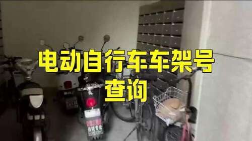 一键查询!电动车车架号真伪辨别与防盗秘籍全解析