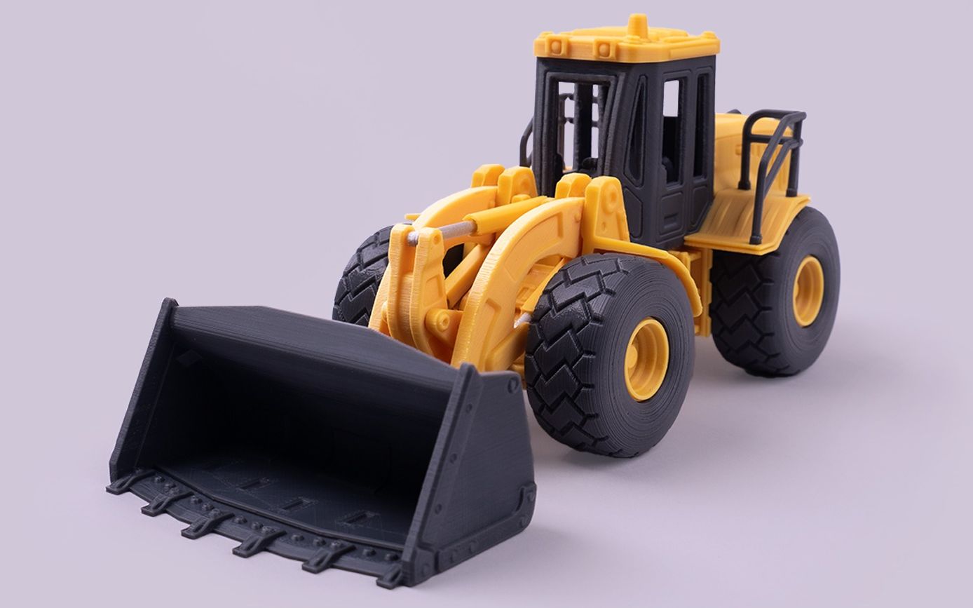 3D打印 - 轮式装载机 组装过程