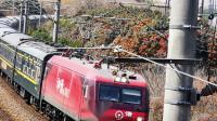 京沪线,电力客车T115次列车接近苏州站