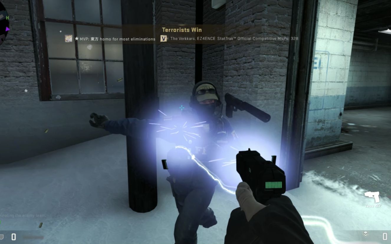 【CSGO】玩了2600小时只玩懂了电击枪(个人电击枪集锦)_CSGO_...