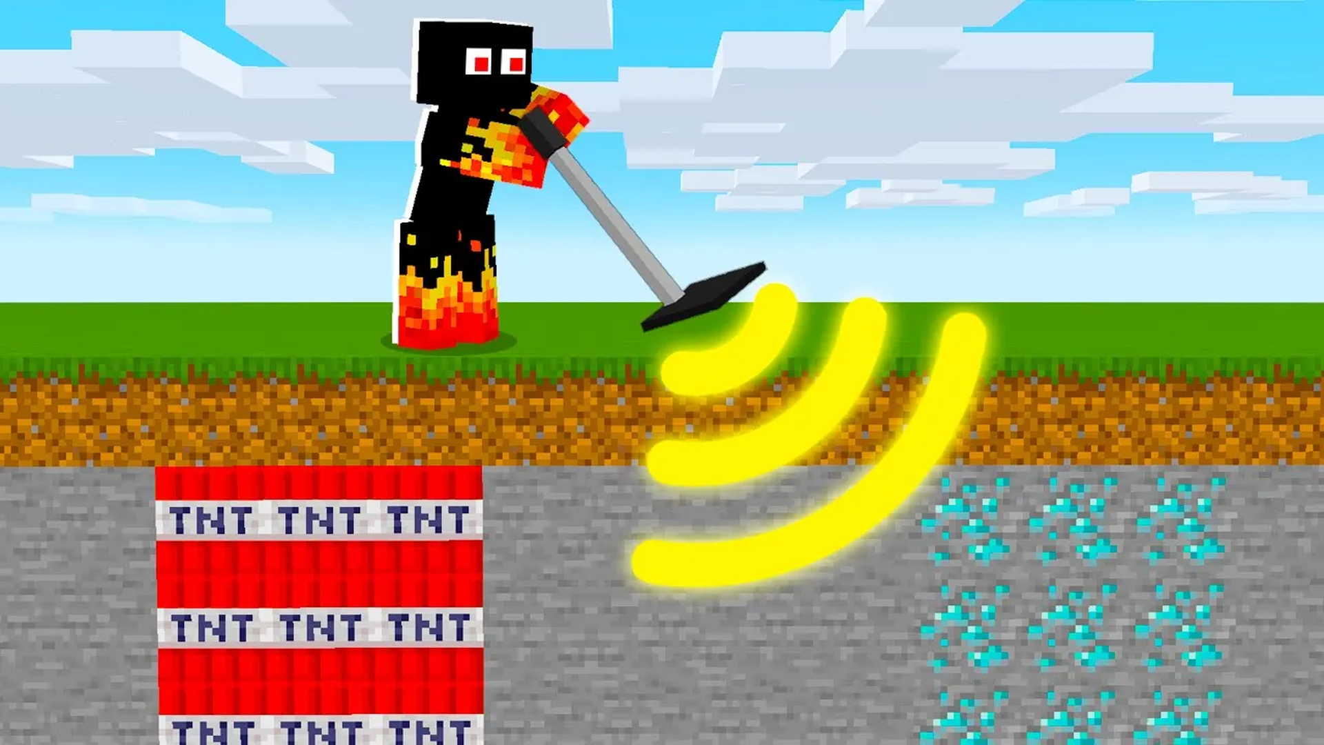 如何在Minecraft制作金属探测器快速致富