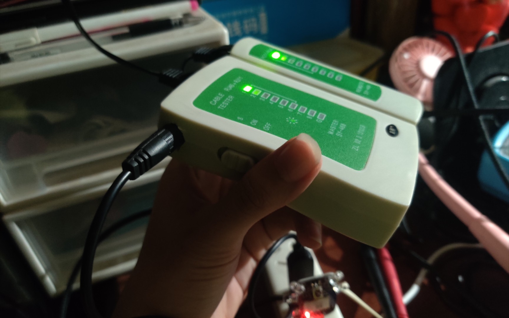 「咩咩焊接」永远不会没电的网线测试仪