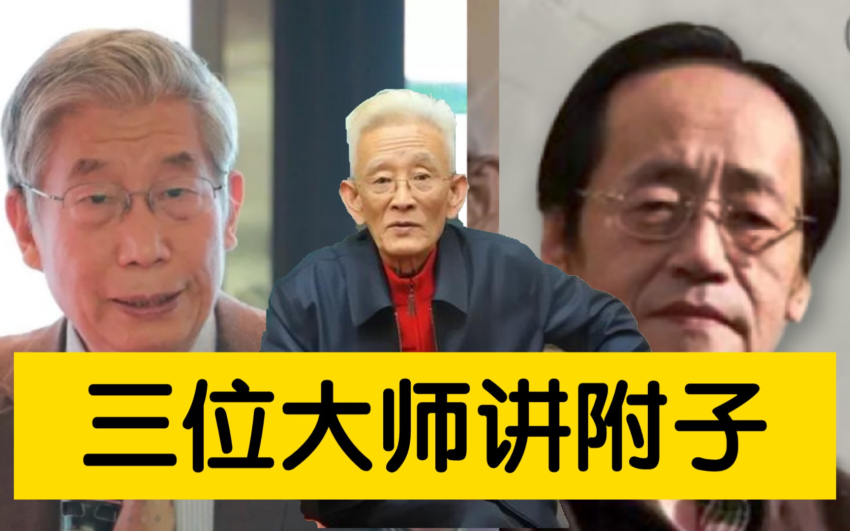 三位大师讲附子怎么用?怎么减少附子的毒性 煎煮方法