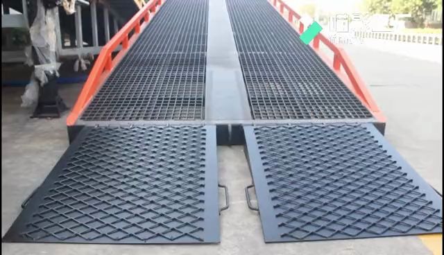 牛力移动式登车桥功能展示视频