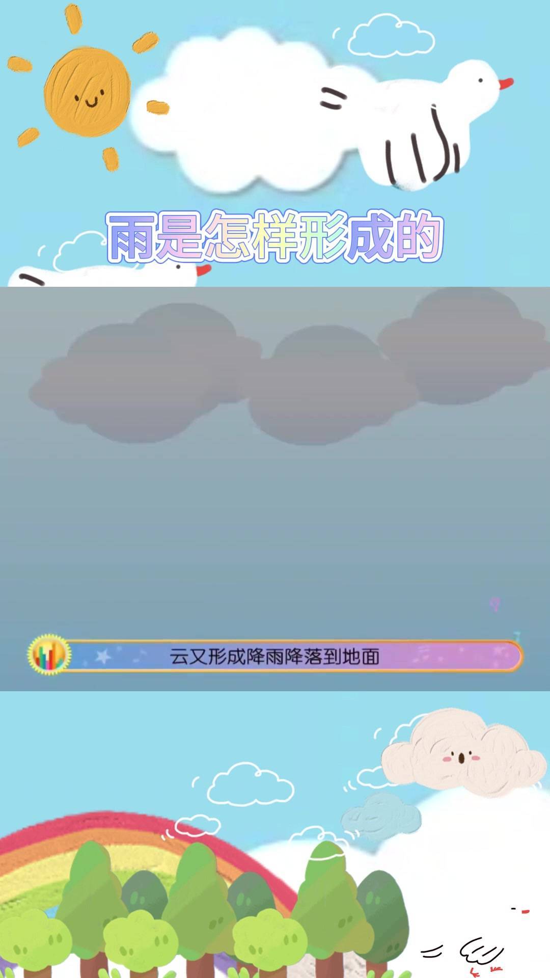雨是怎样形成的