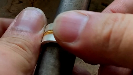 偶屿天际线戒指,手工过程来了