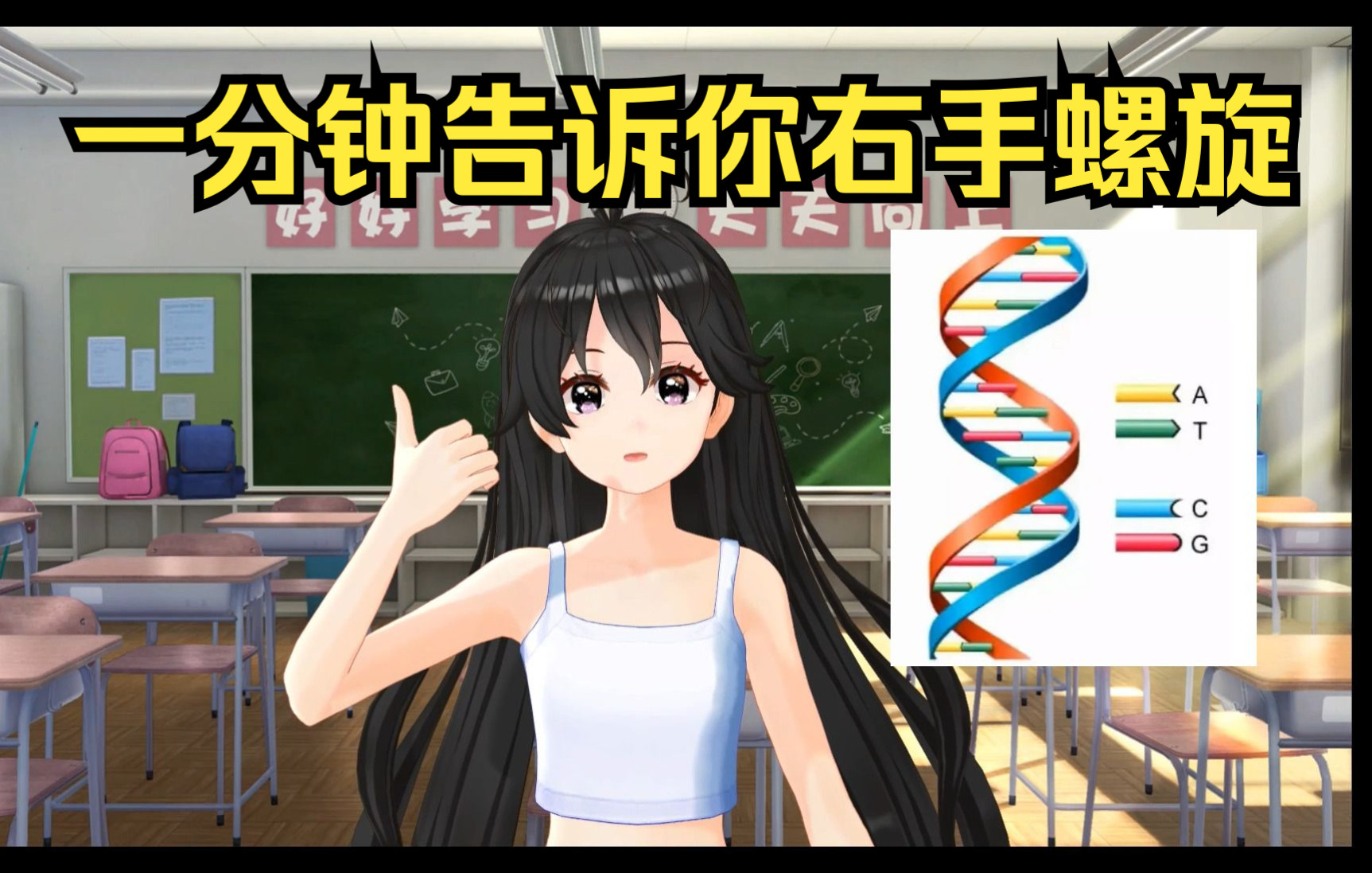 什么是DNA的右手螺旋