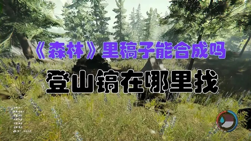 《森林》里的稿子能合成吗,登山镐在哪里找