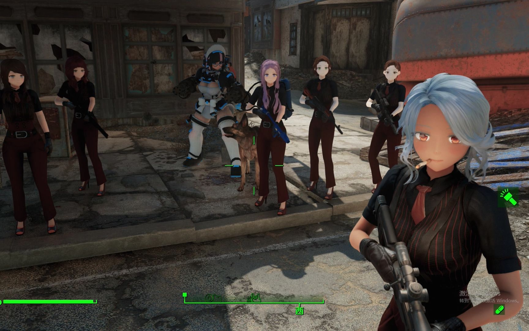 【少女辐射4】100个mod共计30个g的二次元整合包(轻量版)