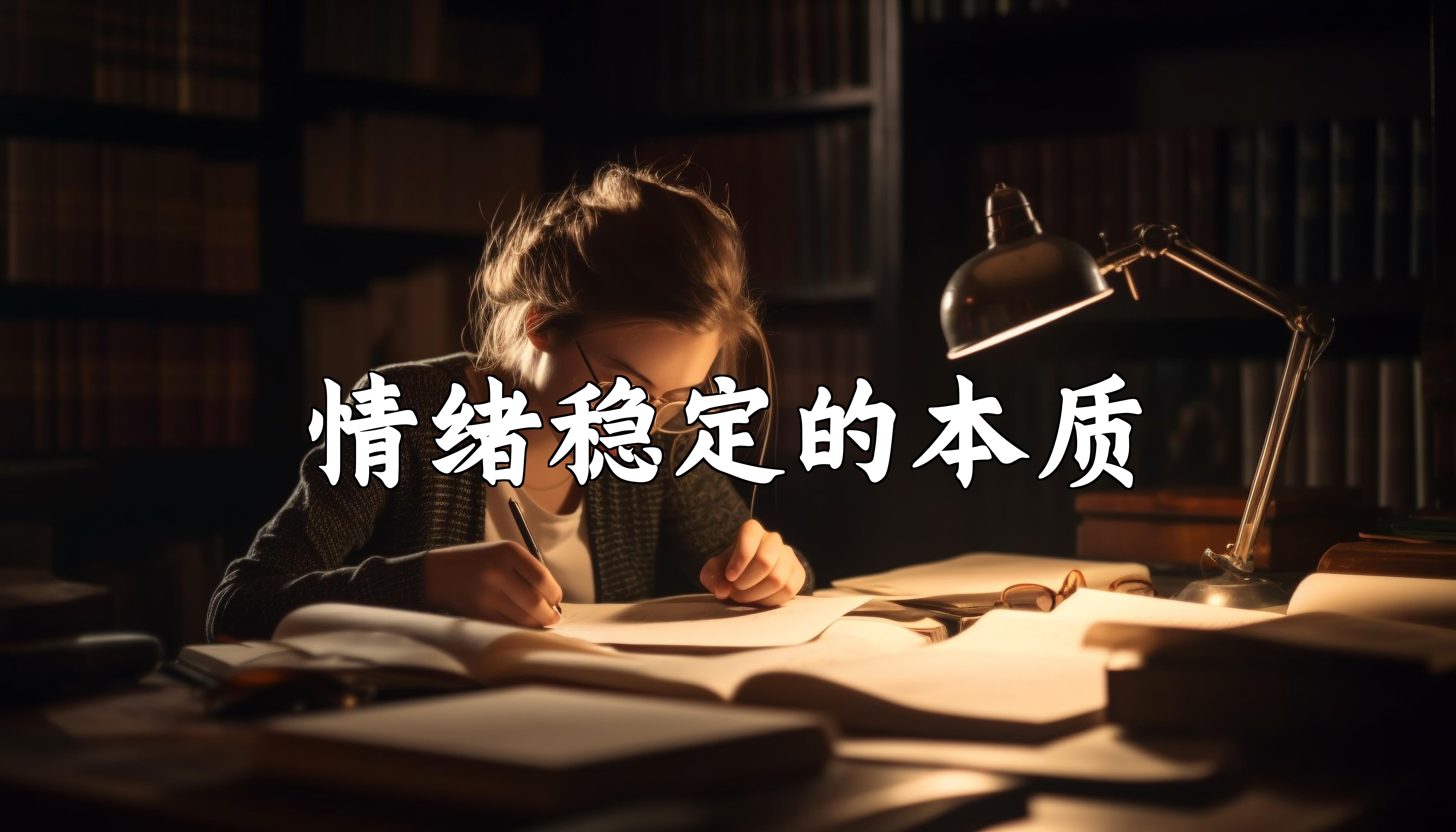 情绪稳定的本质