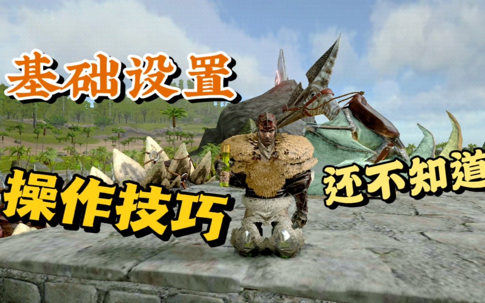 【方舟小技巧】这些基础设置你还不会!赶紧来学!体验飞升!_解说