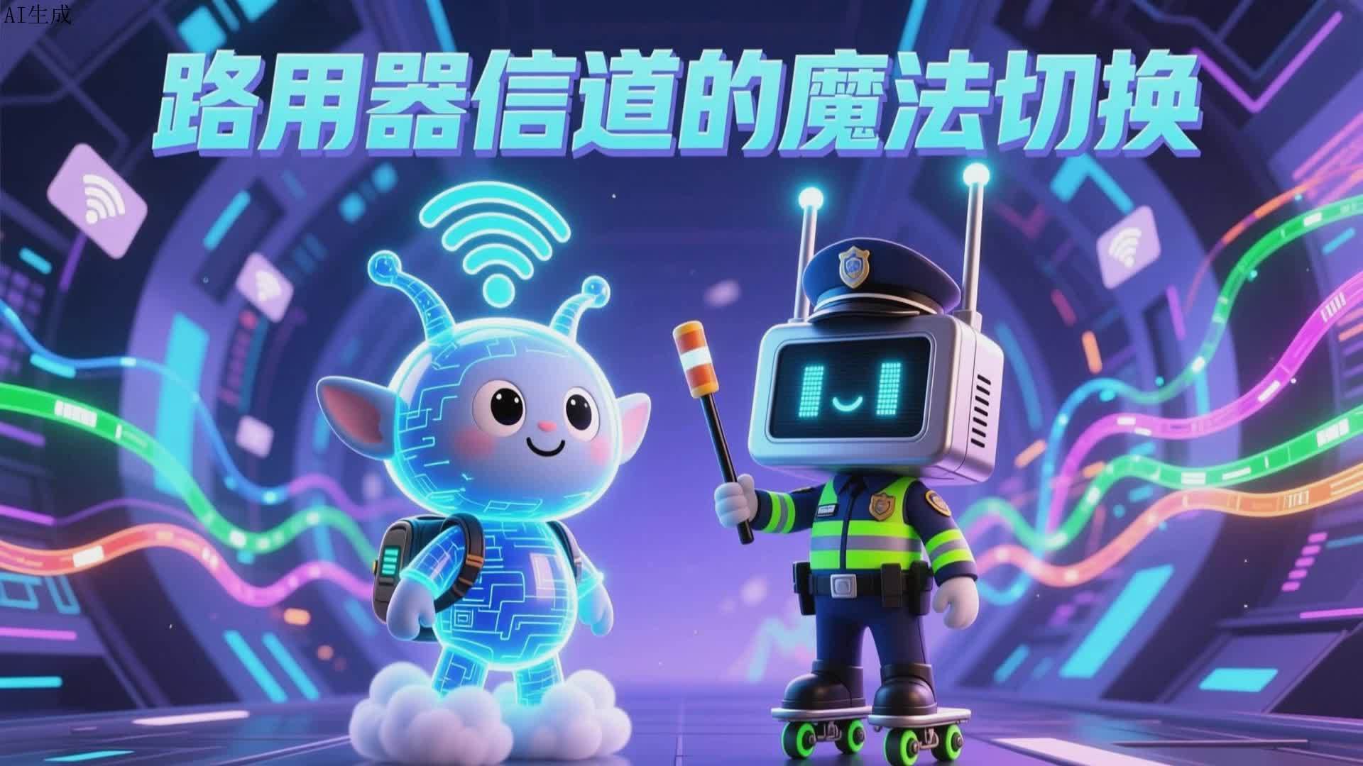 路由器信道智能切换 巧妙避免同频干扰 网络稳定保障