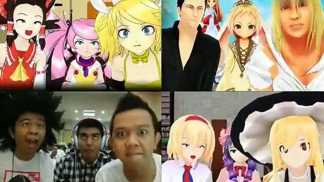 神模仿同步动漫人物第二弹