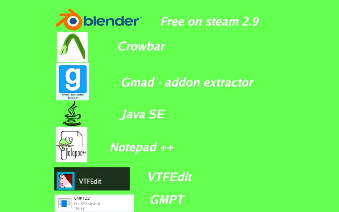 gmod玩家模型制作教程(无C_HAND)_哔哩哔哩bilibili_半条命