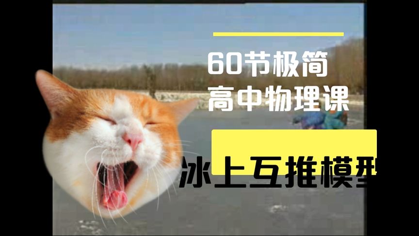 高中物理动量守恒定律实例验证冰上互推模型
