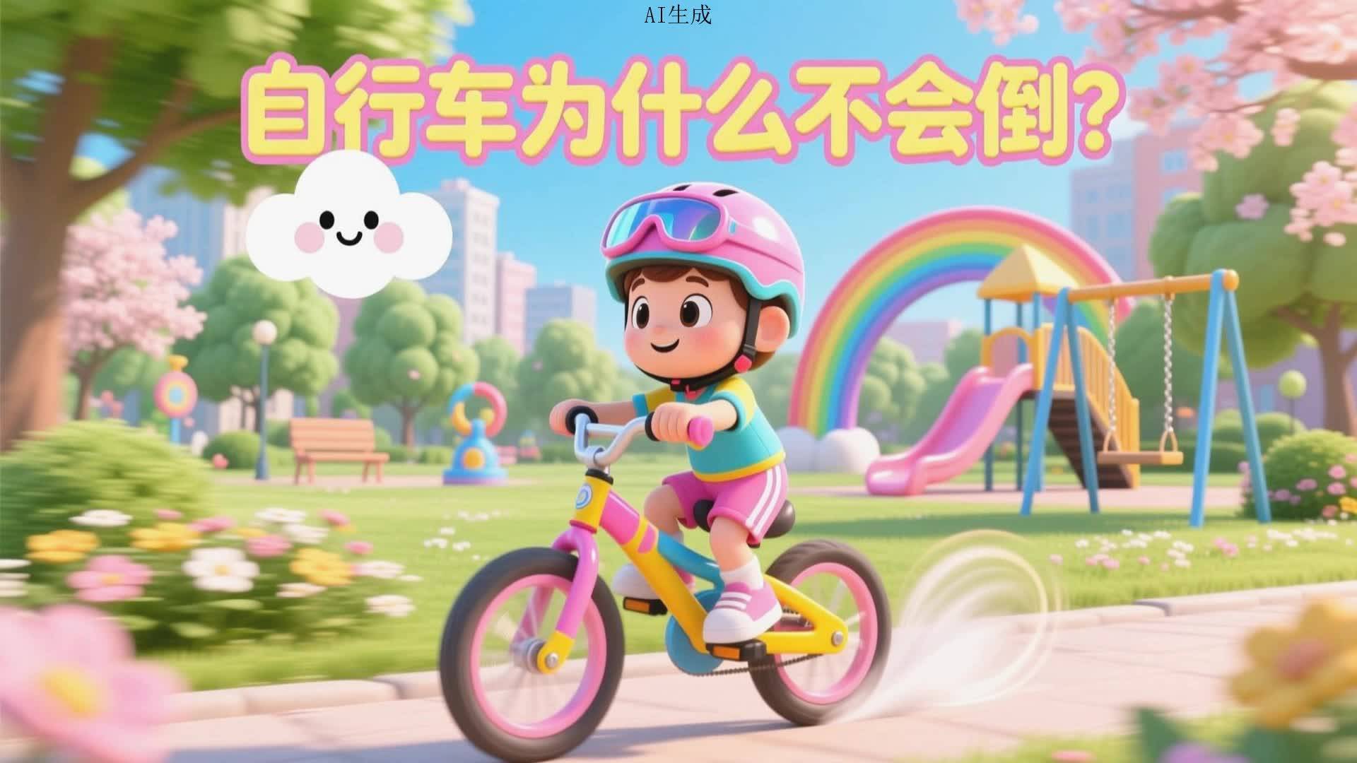 自行车如何保持平衡?三大秘密曝光,你知道吗