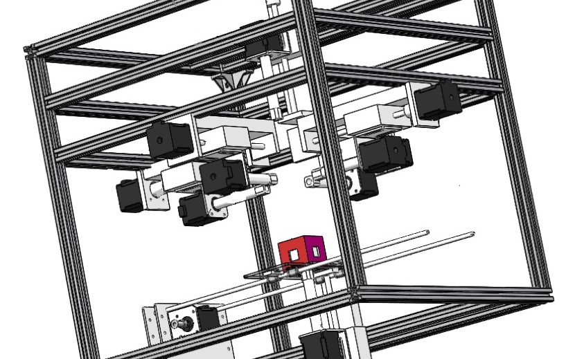 【自制】智能解魔方机器人-河南科技大学机器人创新实验室