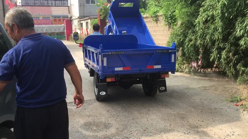 福田五星三轮车我就光认你!#三轮汽车#柴油三轮车