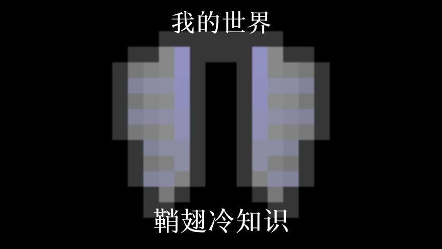 我的世界 mc小课堂 第3期:鞘翅冷知识