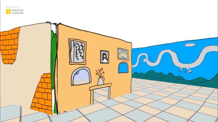 画廊 立体漫画App作品(Mental Canvas)