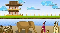 儿童动画成语故事-曹冲称象[高清]