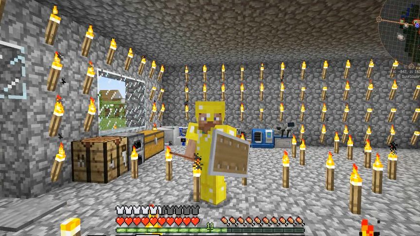 墨颜解说 我的世界 侏罗纪公园 生存 制作DNA分析仪器26