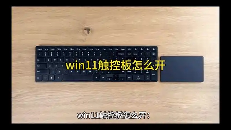 win11触控板怎么开