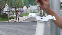 太阳能路灯支撑杆抱箍安装