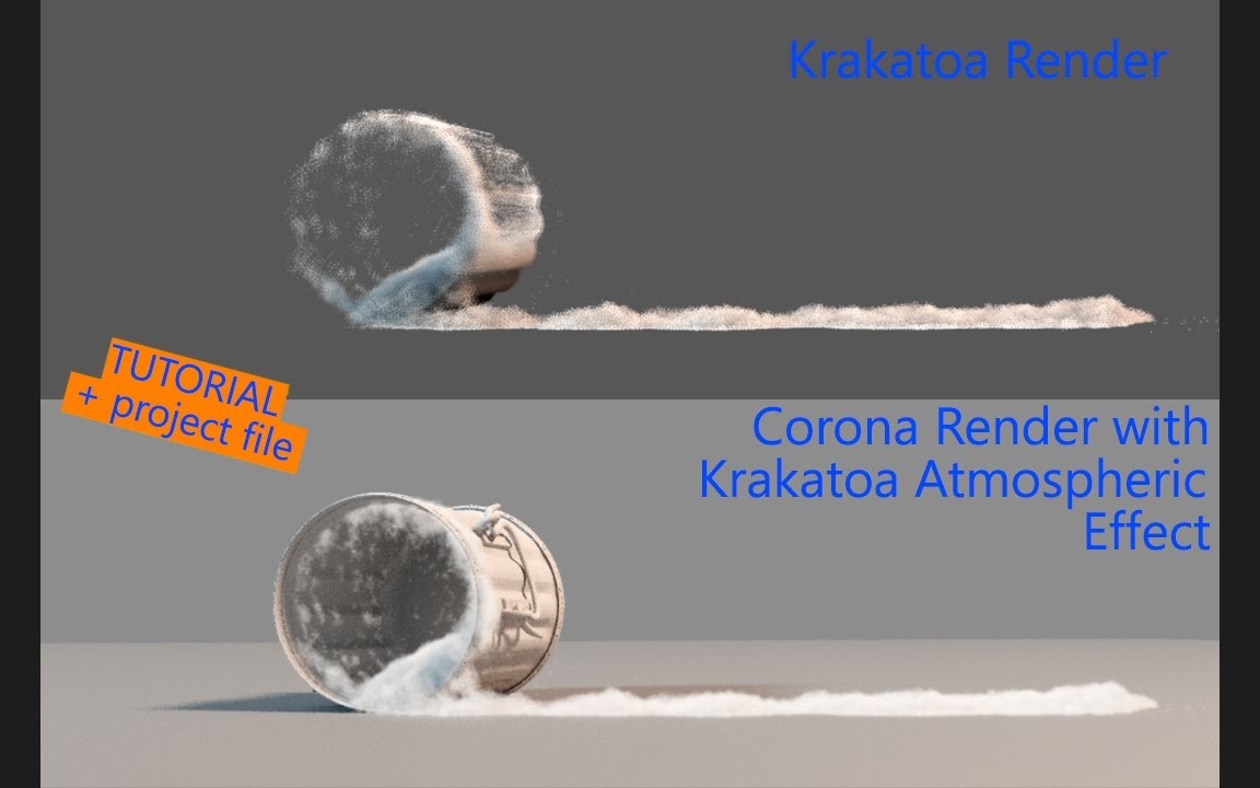 立即在 Corona Render 中渲染 TYFLOW 粒子。