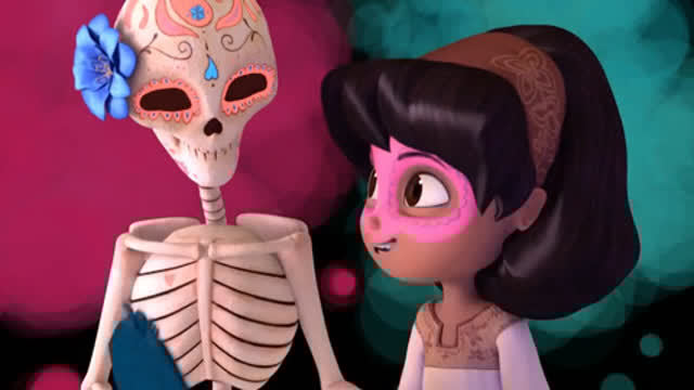 女孩来到地狱找妈妈,另类版鬼妈妈,温馨感人高分隐喻动画短片