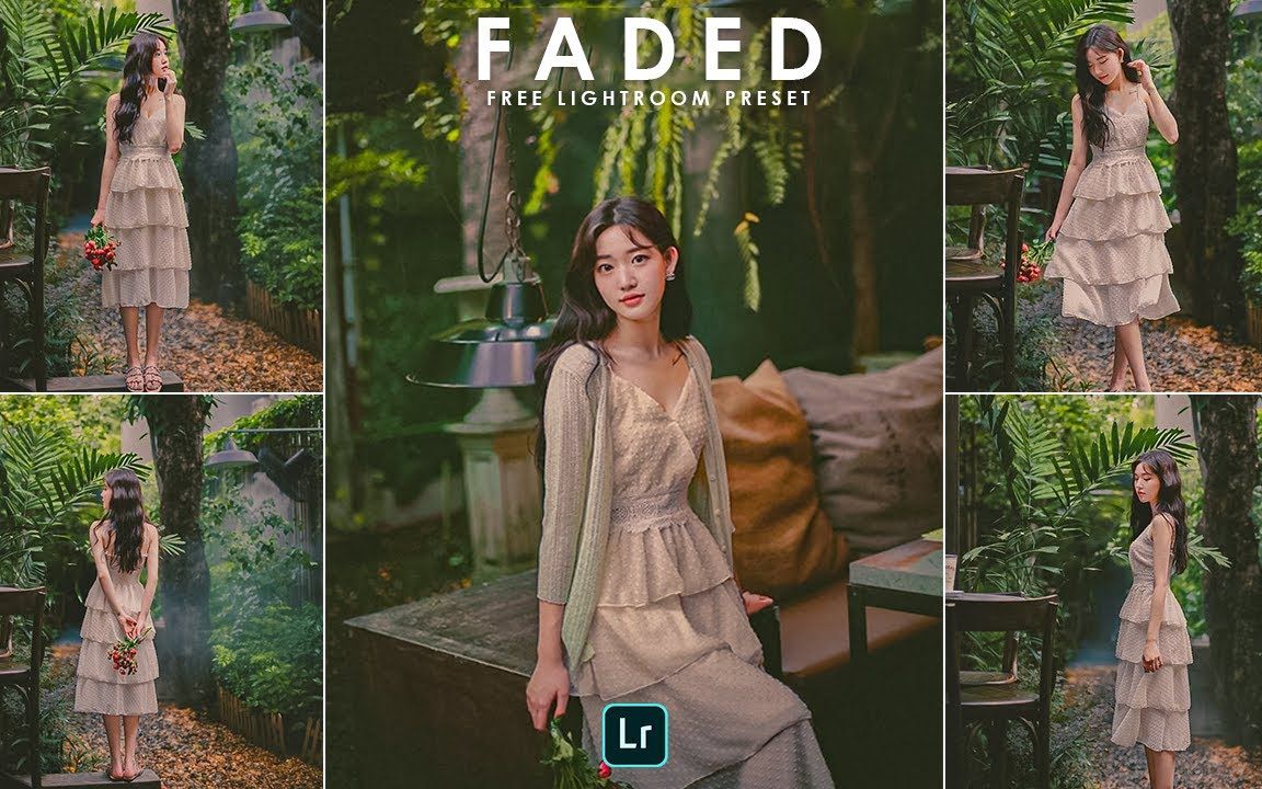 时尚文艺户外旅拍人像照片Lr调色教程,附手机滤镜Lightroom+PS预设...