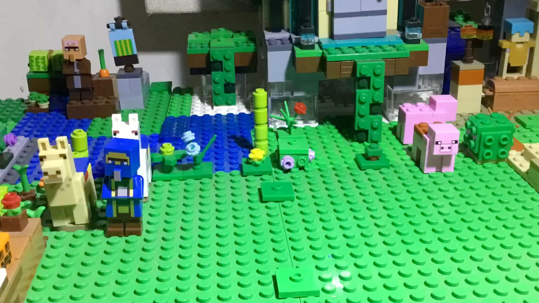 新年先水水(我的世界积木定格动画)