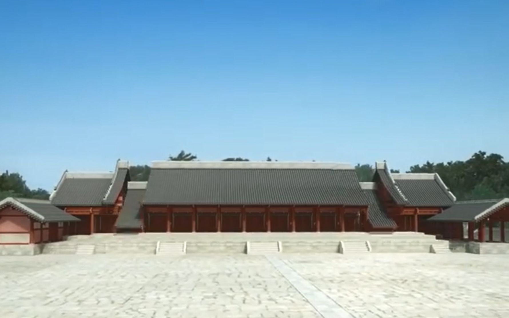 韩国首尔宗庙正殿3D动画介绍