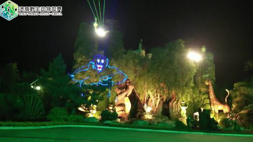 济南野生动物世界光影森林奇遇记,自6月26日起,每周六周日,精彩上演!