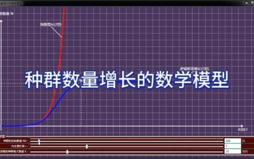种群数量增长的数学模型