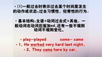 英语音标英语口语英语语法学习英语一般过去时的用法