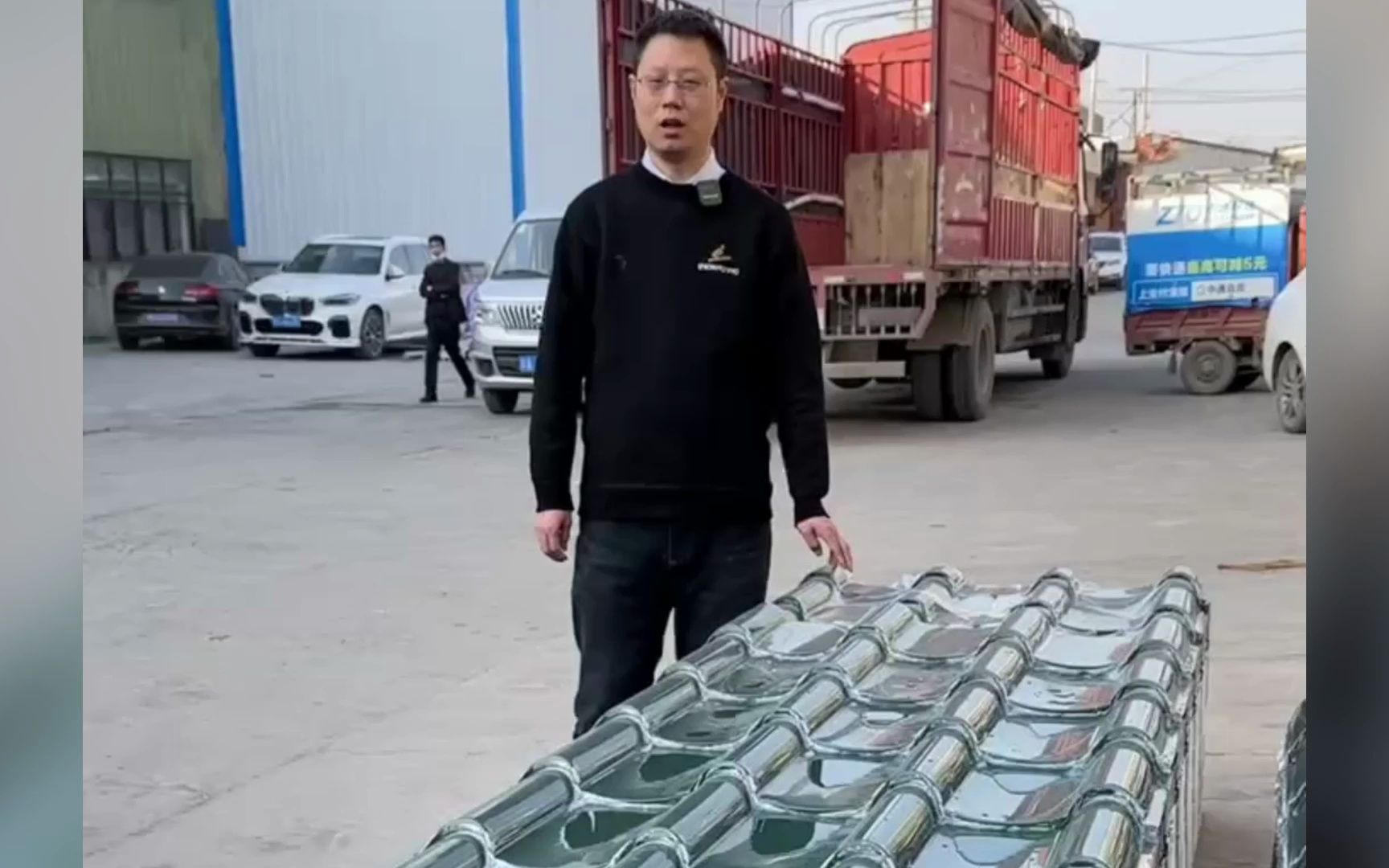 金属竹节瓦_铝镁锰合金瓦_屋面金属瓦_农村建房_轻钢房