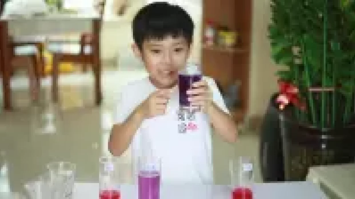 小学生科学小实验: 多变的紫甘蓝