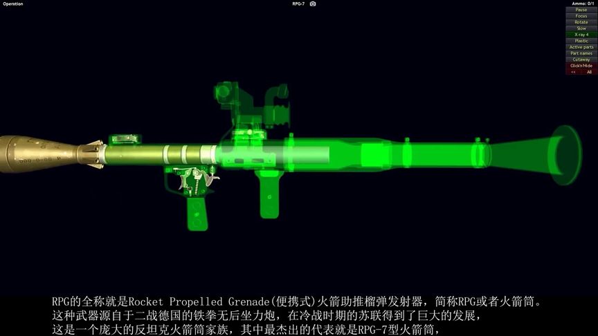 RPG-7火箭助推榴弹发射器工作原理