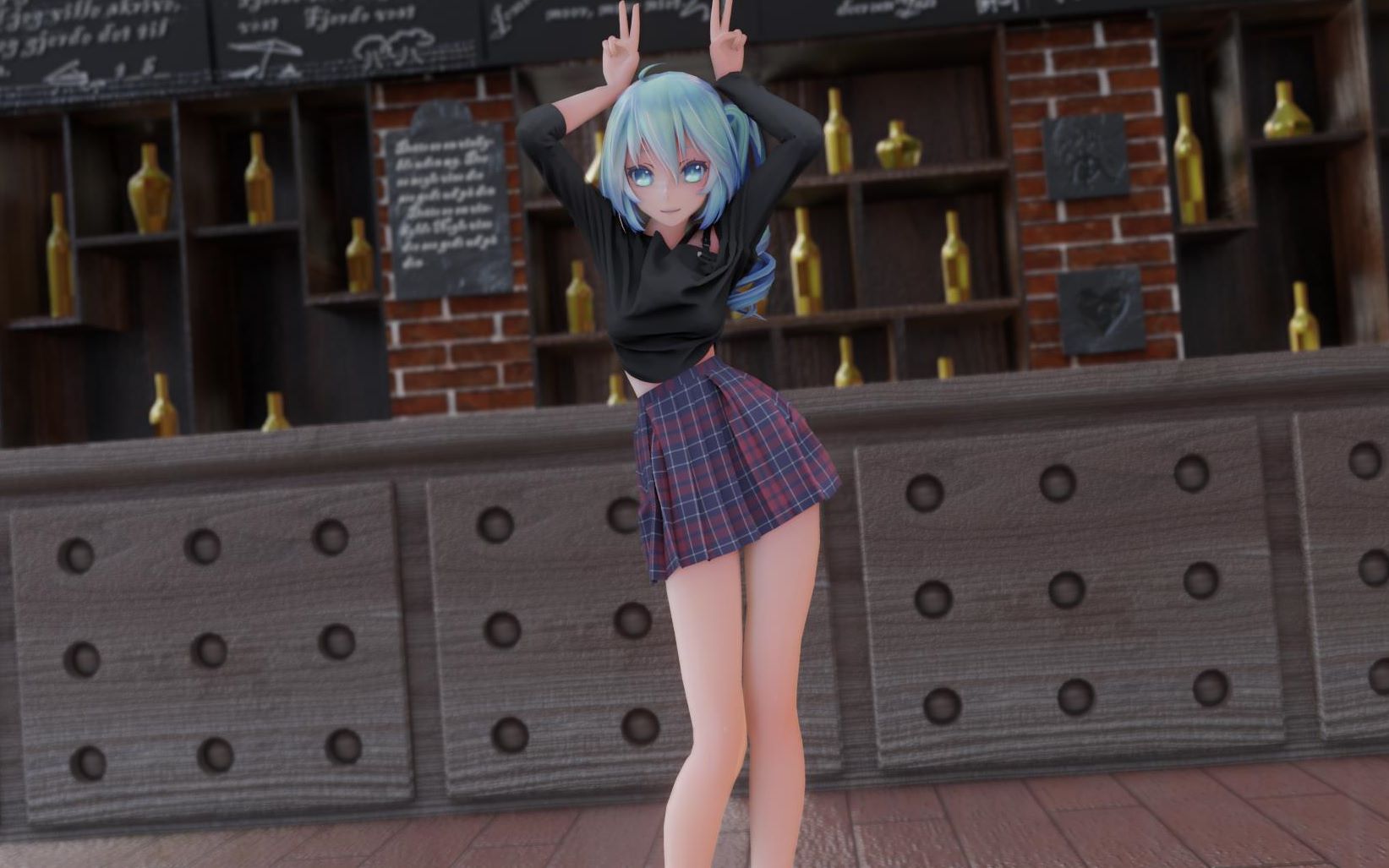 【布料解算/Eevee/重置版】Miku-小鹿乱撞