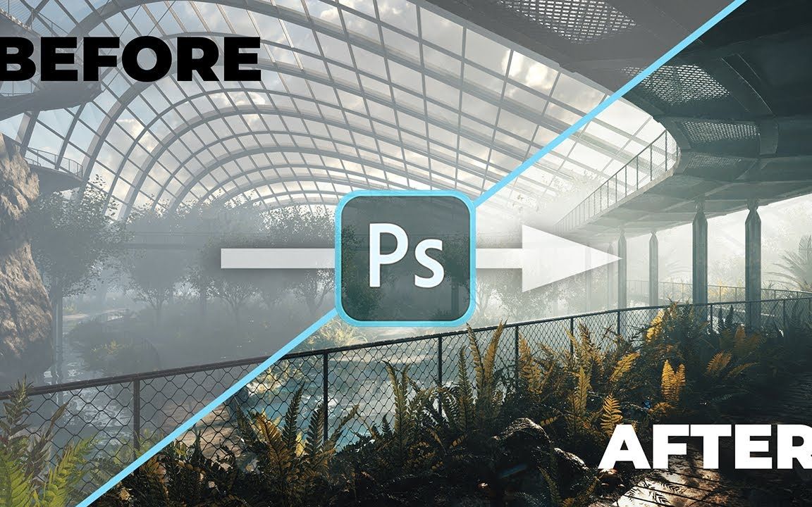 国外大神的建筑室外表现图后期PS教程 让你的效果图达到一个新的顶峰