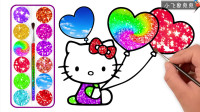 绘画简笔画 hello kitty猫咪简笔画亲子绘画