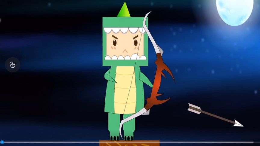 迷你小洞第95集,洞悲见识龙骨弓威力!拿区域复制方块送妮妮!