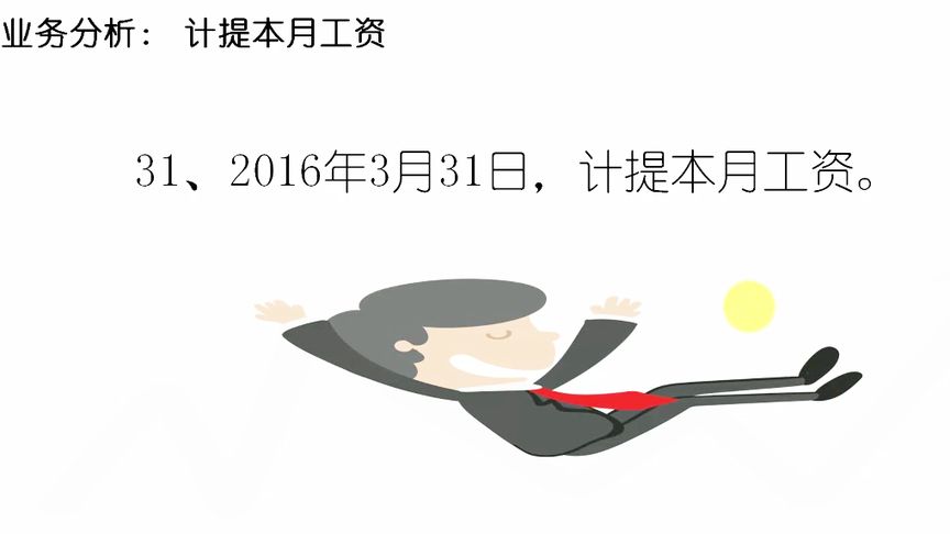 会计做账视频教程——计提本月工资业务分析
