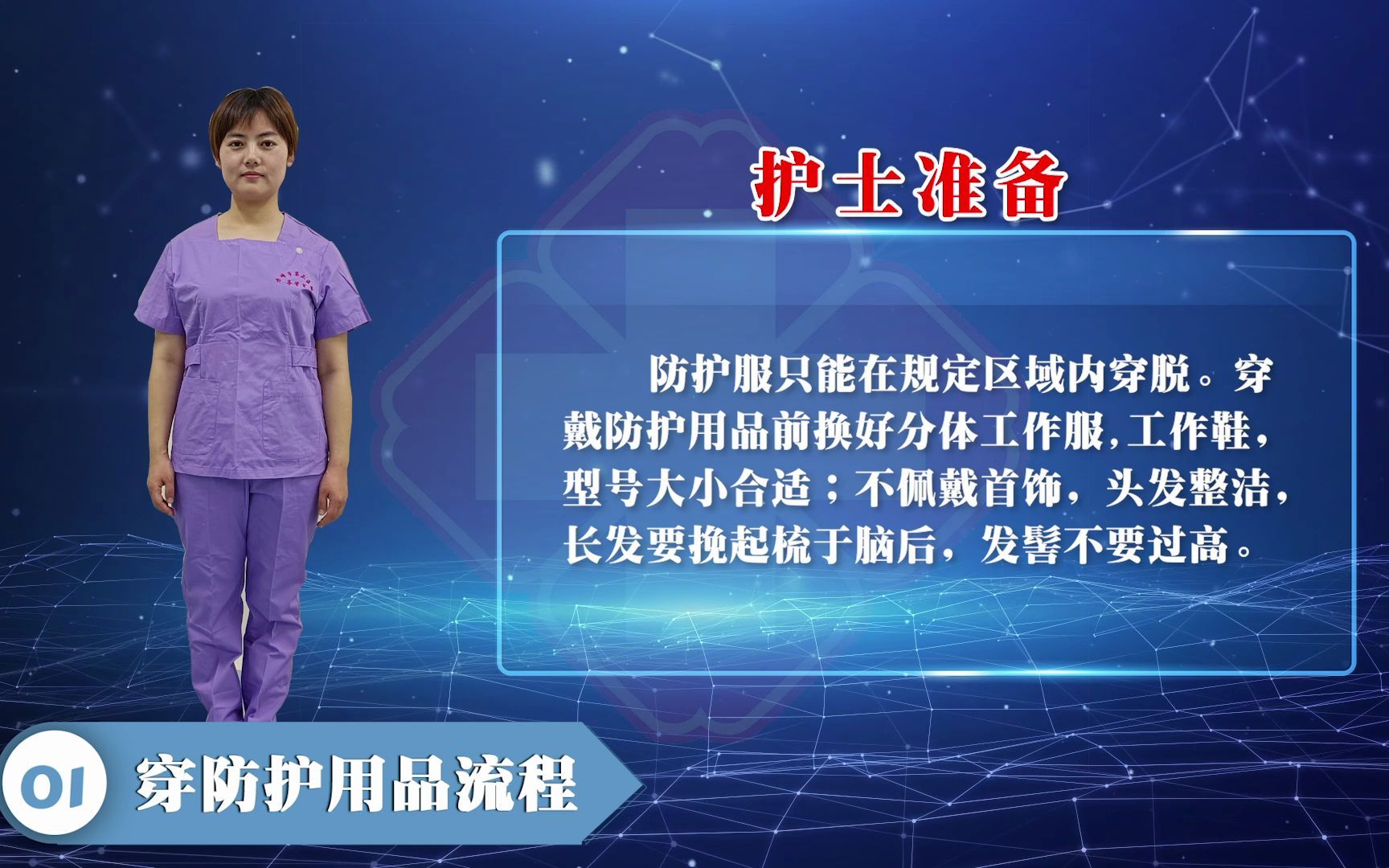 2022专题片《防护用品穿脱及新型冠状病毒口咽、鼻咽拭子标本采集》