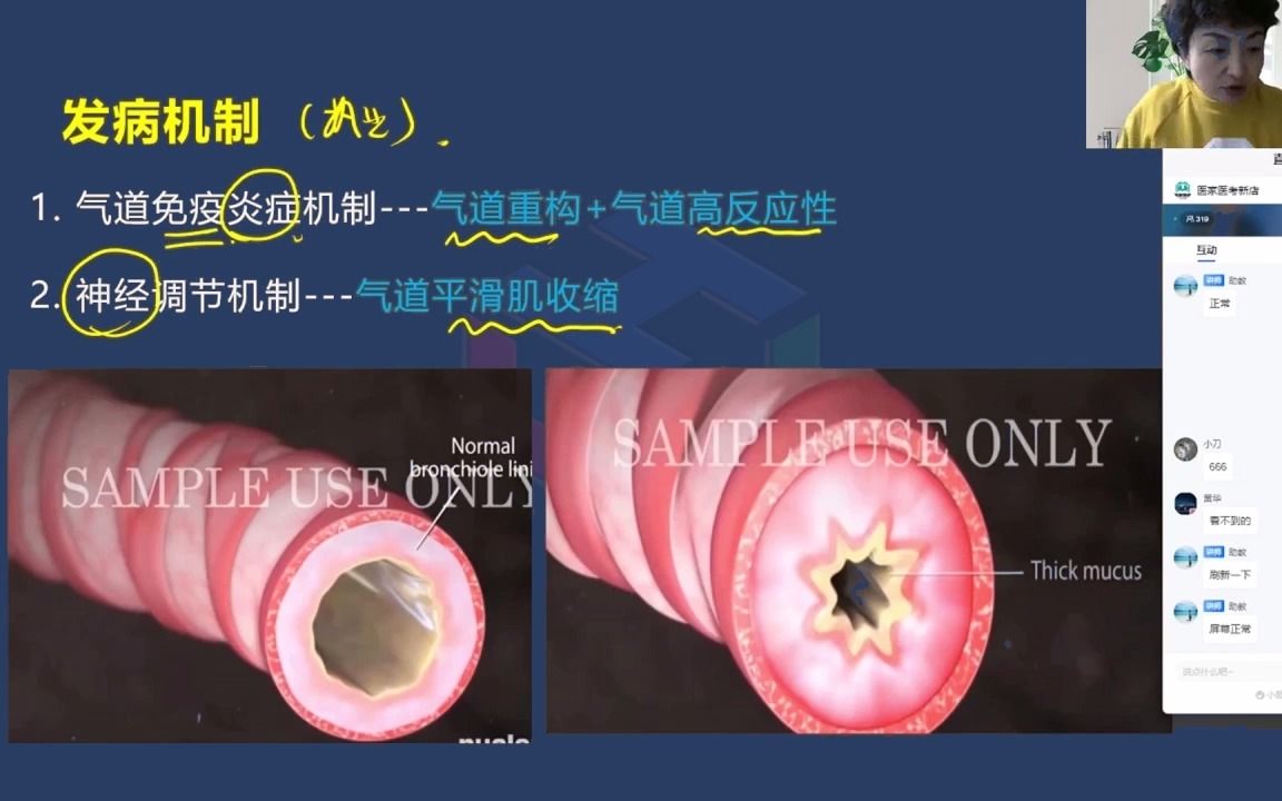 51临床执业(助理)医师考试-支气管哮喘病因发病机制