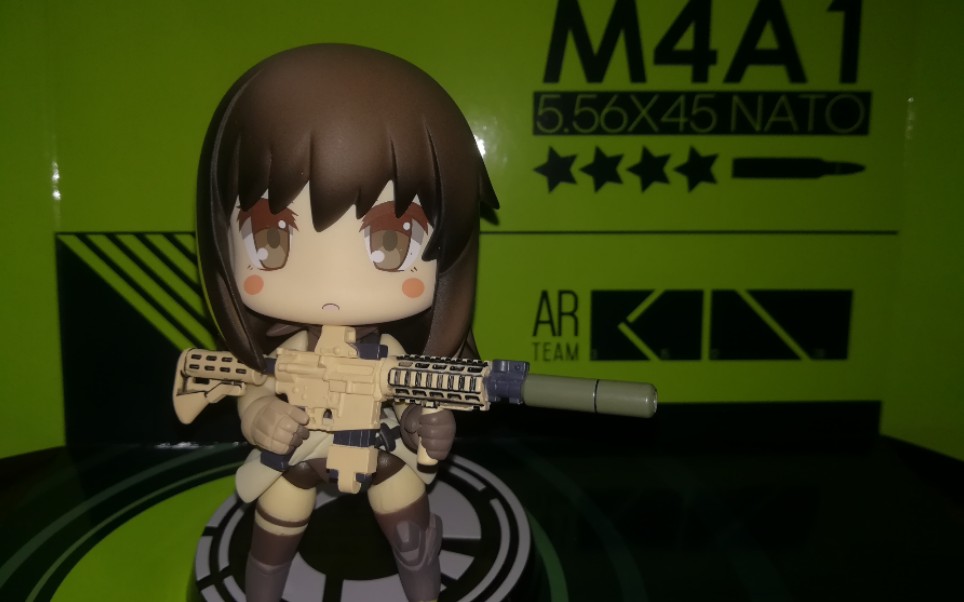 是小公主我好了!【萌机司令模型介绍】少女前线Q版M4A1人偶