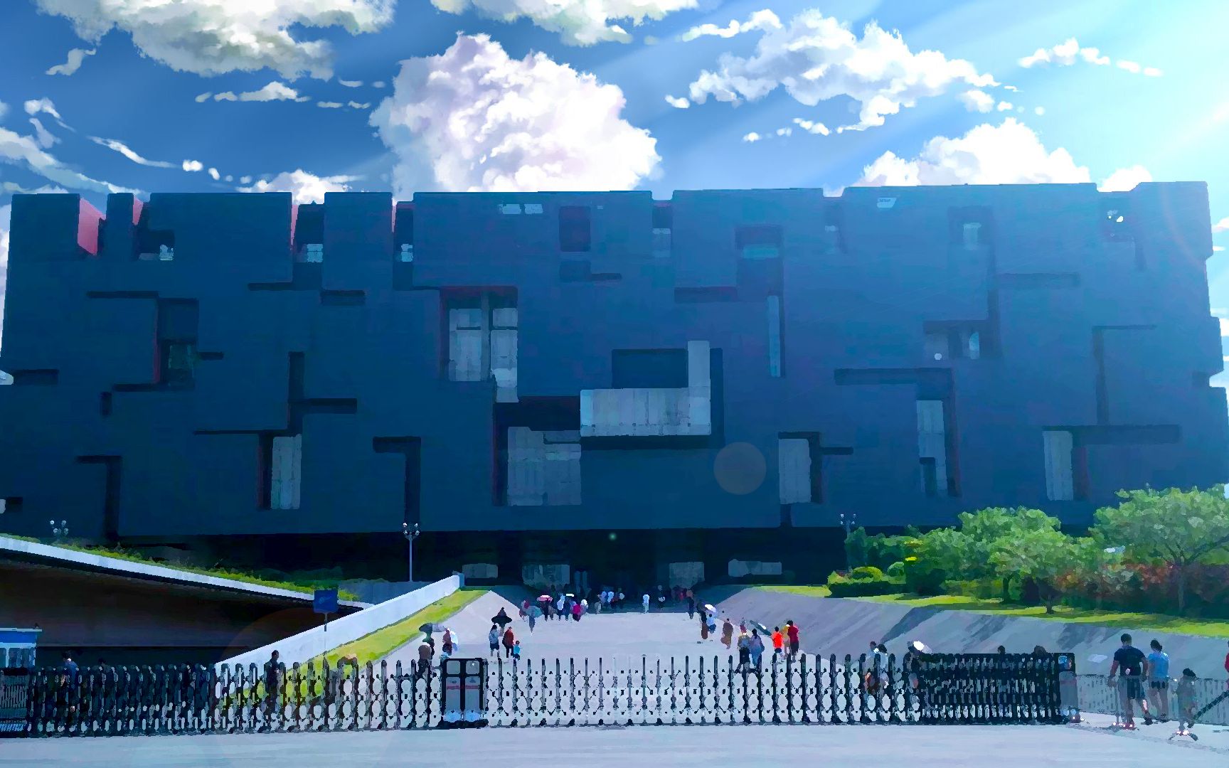 不到10分钟演示把普通图片PS成动漫风格!